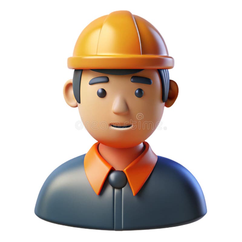 Producer 3D Icon stock illustration. Illustration of icon - 358728564