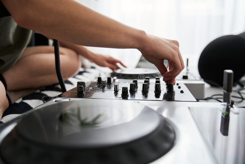 Producing and Mixing Modern Style Beats Stock Image - Image of keys ...