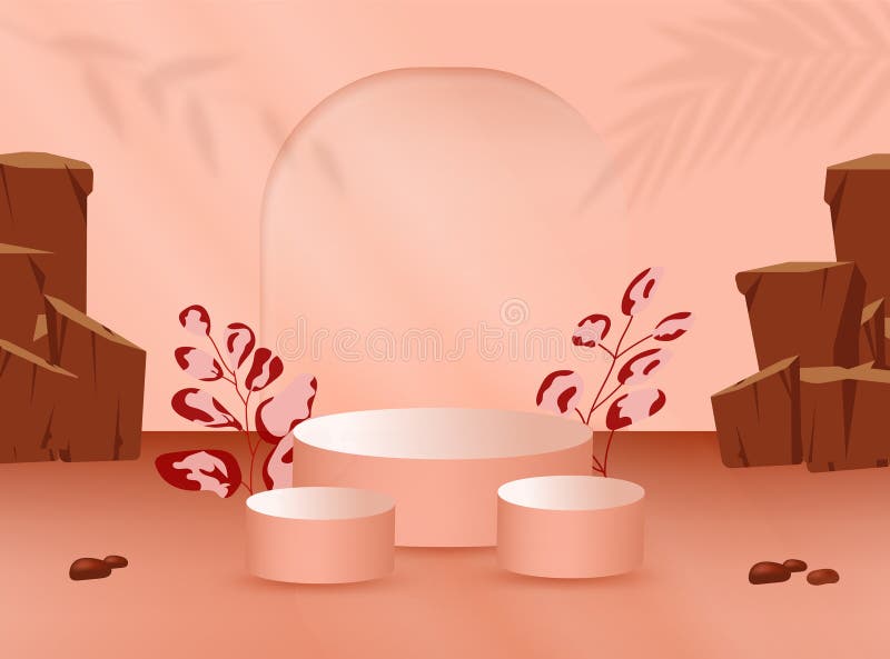 Product Advertisement Podium Stock Vector - Illustration of stage ...