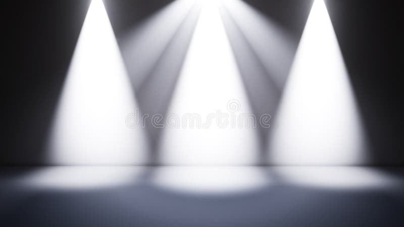 Product Background Highlight the White Background. 3D Illustration ...