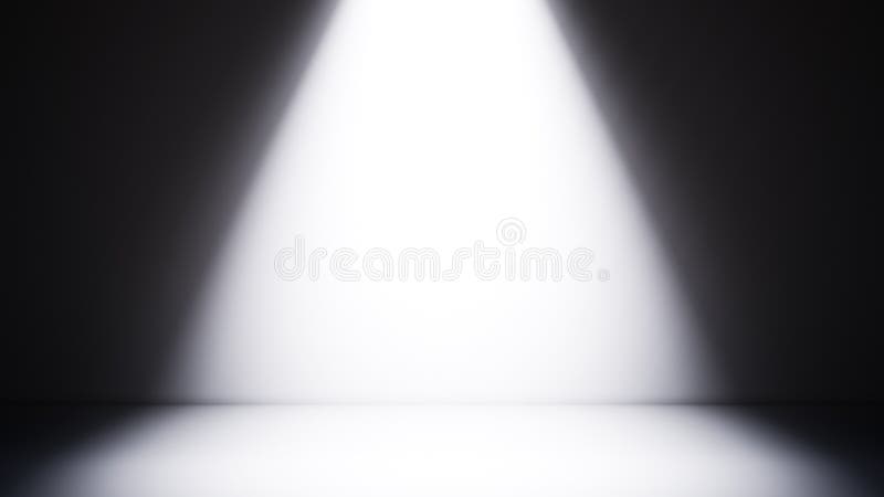Product Background Highlight the White Background. 3D Illustration ...