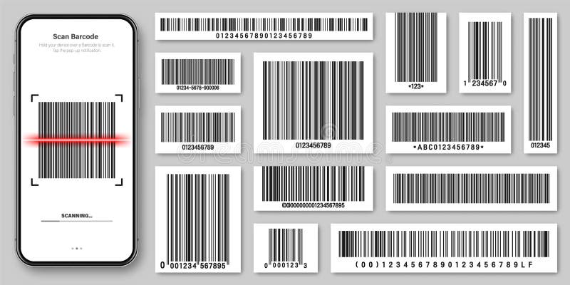 QR Code Scanner, Reader App for Smartphone. Identification Tracking ...