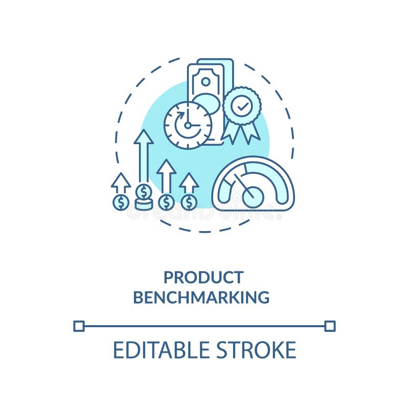 Product Benchmarking Concept Icon Stock Vector - Illustration of idea ...