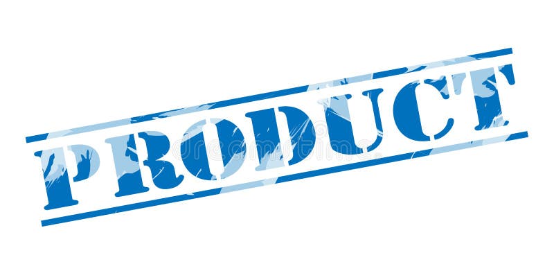 Product blue stamp stock illustration. Illustration of label - 97560688