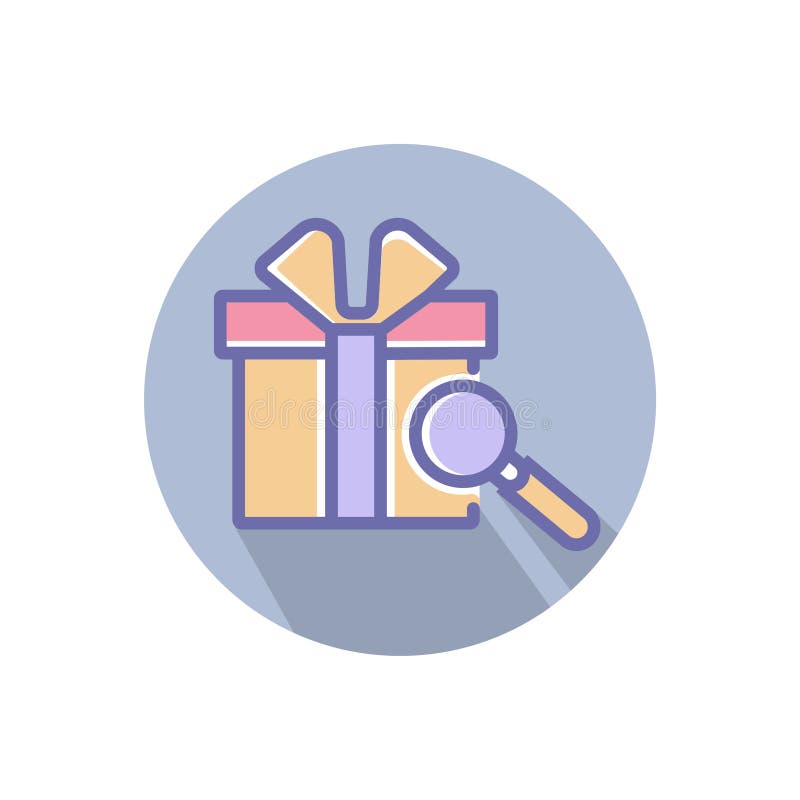 Product Box Icon. Perfect Icon with Product Box and Search Symbol ...