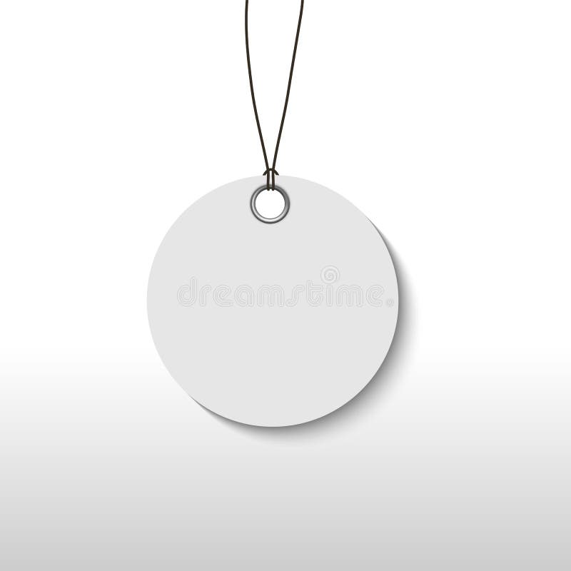 Product Code Tagging, Empty Tag Stock Illustration - Illustration of ...