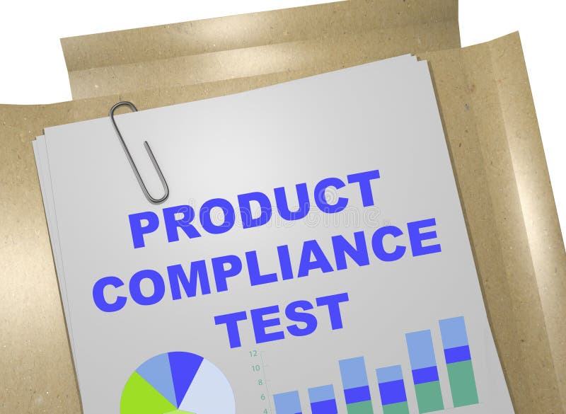 Product Compliance Test - Business Concept Stock Illustration ...