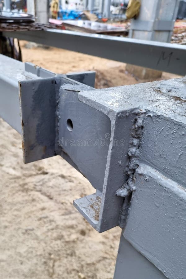 Product Defect. Welded Seam with Defects after Inspection by Flaw ...