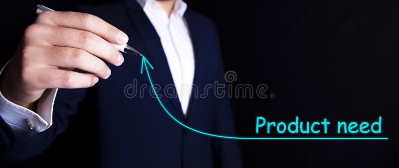 Product Demand and Progress Stock Image - Image of black, marketing ...