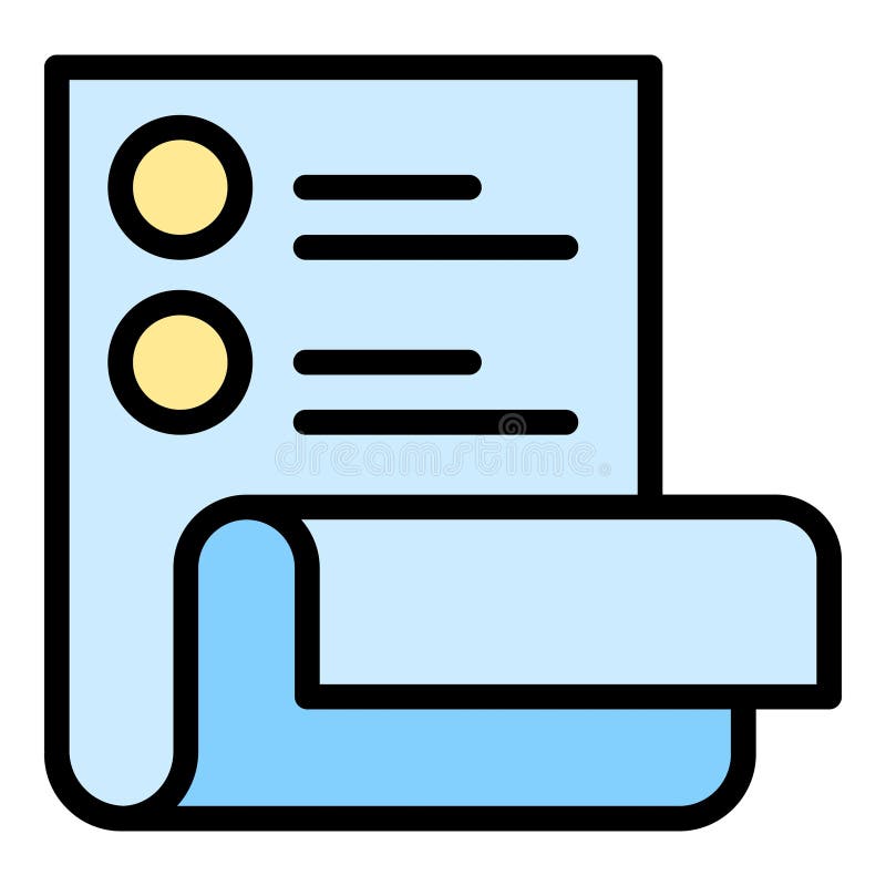 Product Description Icon Vector Flat Stock Vector - Illustration of ...