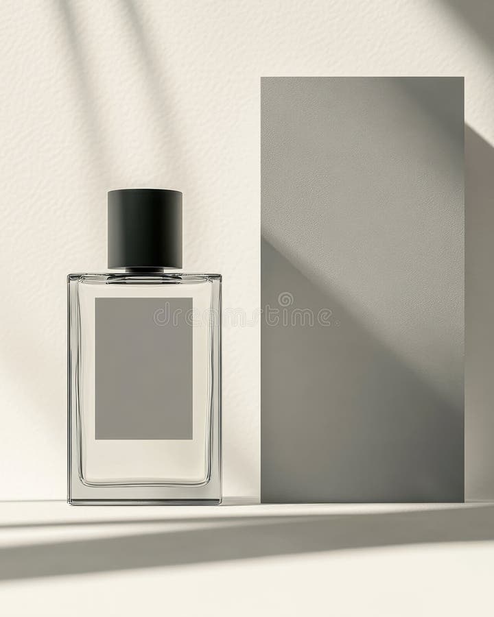 Product Design Render of a Minimalistic Square-based Perfume Bottle ...