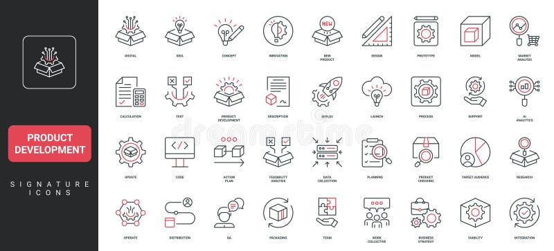 Idea Product Development Process Stock Illustrations – 9,171 Idea ...