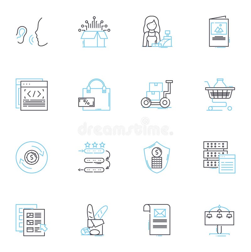 Product Development Linear Icons Set. Ideation, Innovation, Prototyping ...