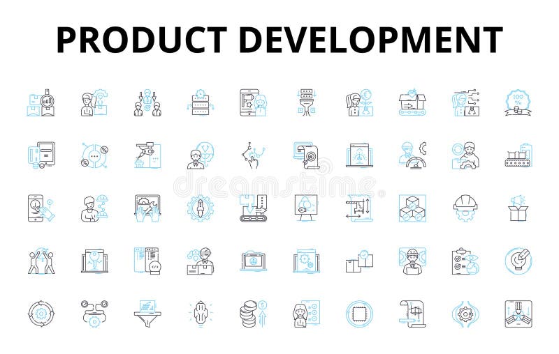 Product Development Linear Icons Set. Innovation, Prototyping, Testing ... Product Development Linear Icons Set. Innovation, Prototyping, Testing ...