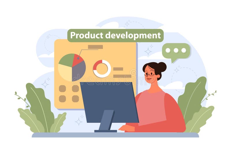 Product Development. New Brand or Start Up Launch Stages Stock Vector ...