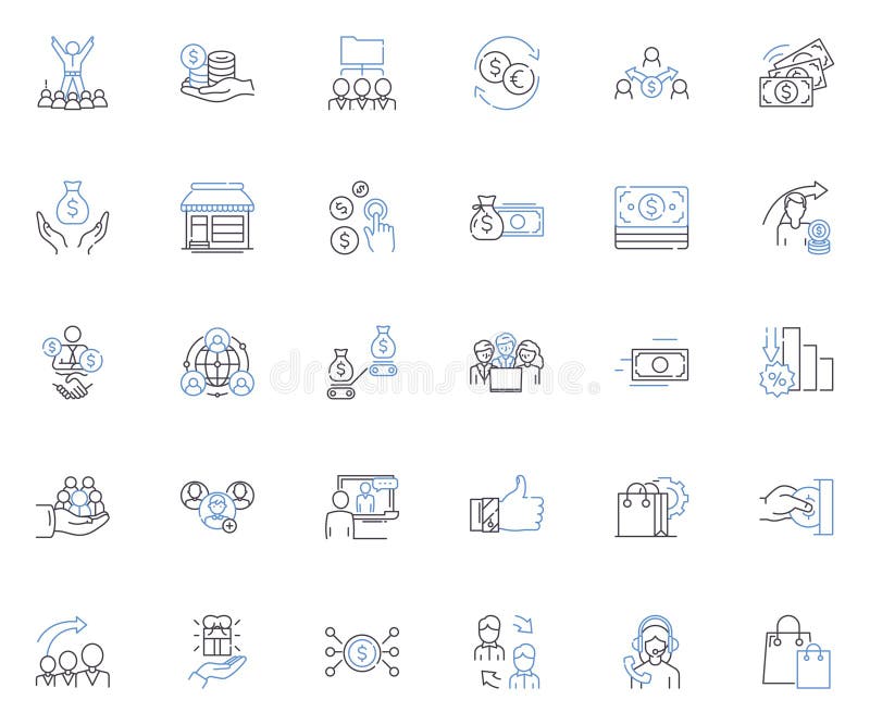 Product Development Line Icons Collection. Innovation, Prototyping ...