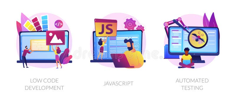 It Product Development Process Vector Concept Metaphors. Stock Vector ...