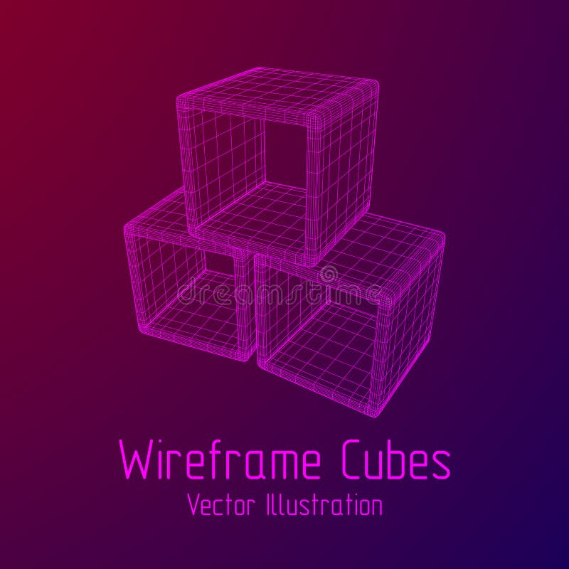 Product display boxes 3D. stock vector. Illustration of holder - 102650152