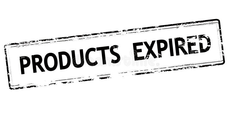 Product expired stock illustration. Illustration of concept - 82273182