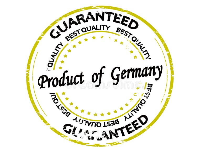 Stamp with Text Product of Germany Stock Vector - Illustration of price ...