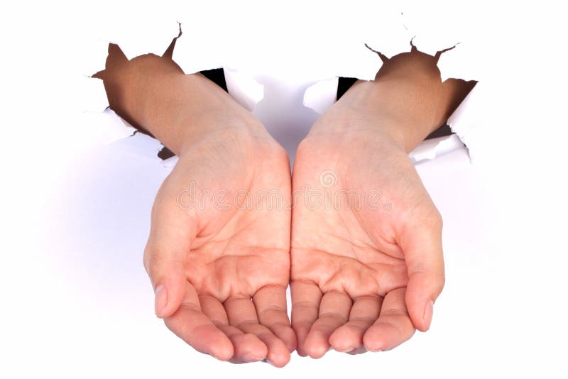 Product on hand stock photo. Image of isolated, holding - 60548228