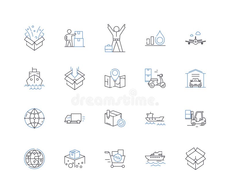 Loading or Unloading a Truck in the Warehouse. Warehouse Equipment ...