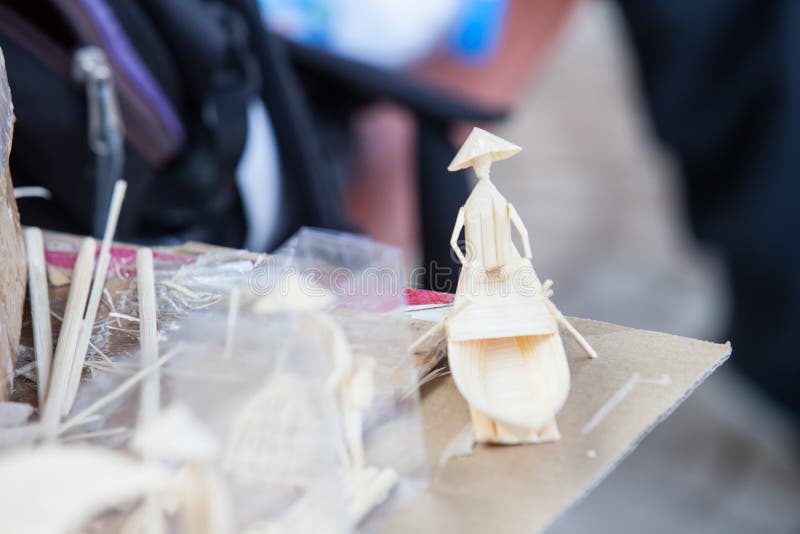 Product Handmade Create by Bamboo , Made in Vietnam Stock Image - Image ...