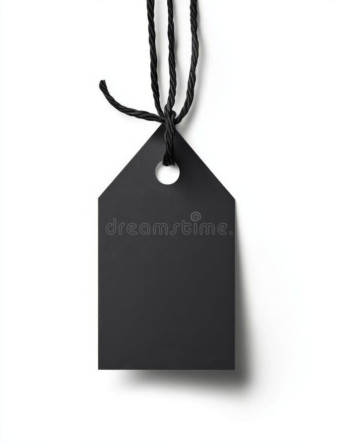 Product Hang Label Tag Made from Blank Product Paper. Stock ...
