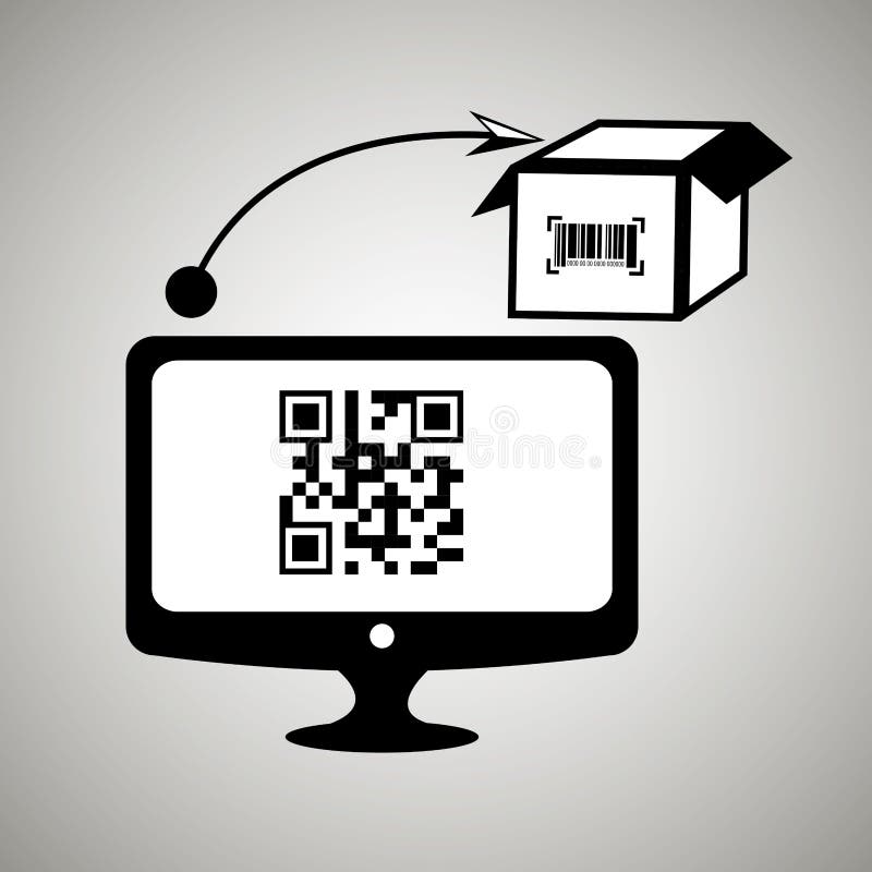 Product Identification Code Design Stock Illustration - Illustration of ...