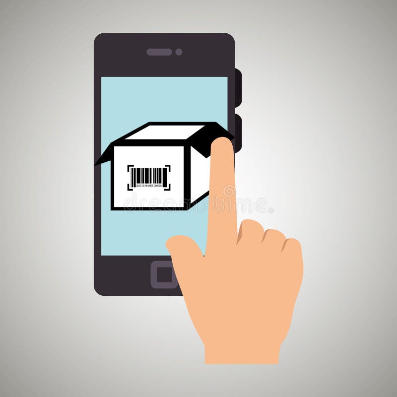 Product Identification Code Design Stock Illustration - Illustration of ...