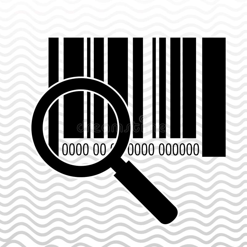 Product Identification Code Design Stock Illustration - Illustration of ...