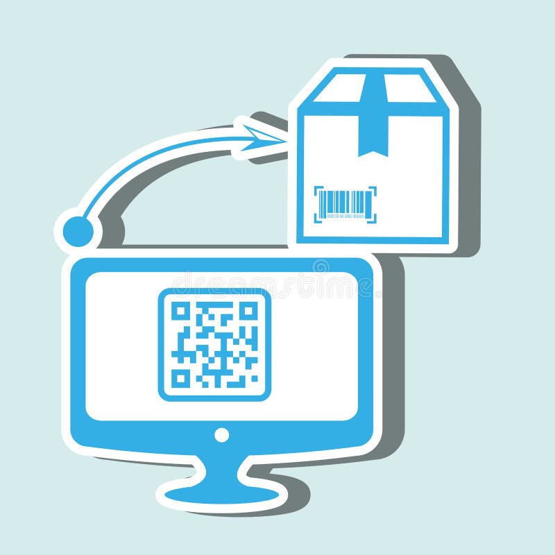 Product Identification Code Design Stock Illustration - Illustration of ...