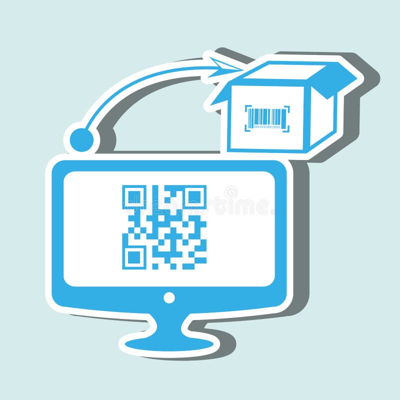 Product Identification Code Design Stock Illustration - Illustration of ...