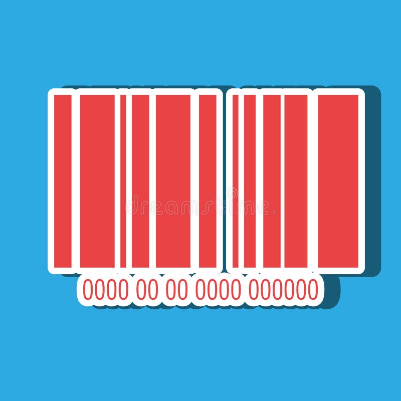 Product Identification Code Design Stock Illustration - Illustration of ...