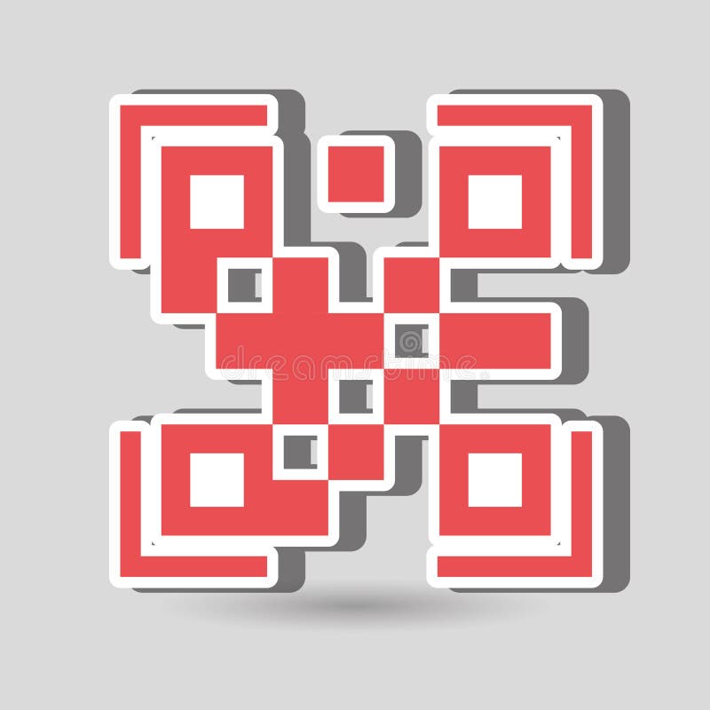 Product Identification Code Design Stock Illustration - Illustration of ...