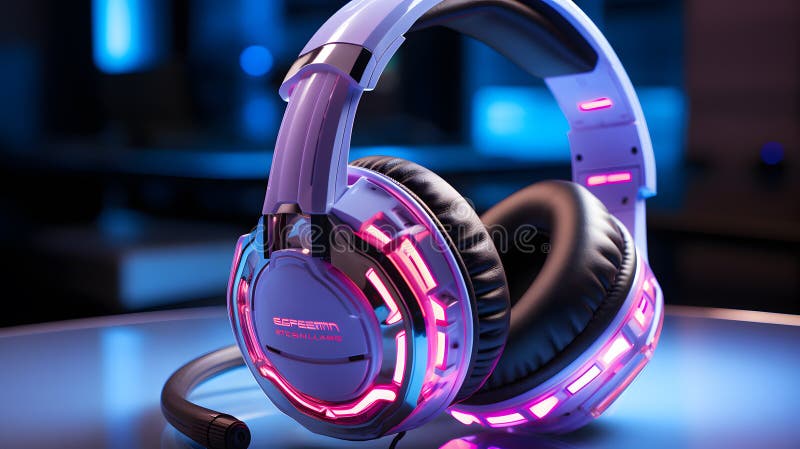 Product Image of a Conceptual High Tech Wireless Headset. in the Style ...