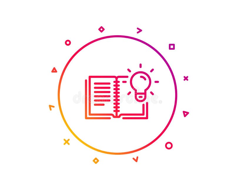 Product Knowledge Line Icon. Education Process Sign. Vector Stock ...