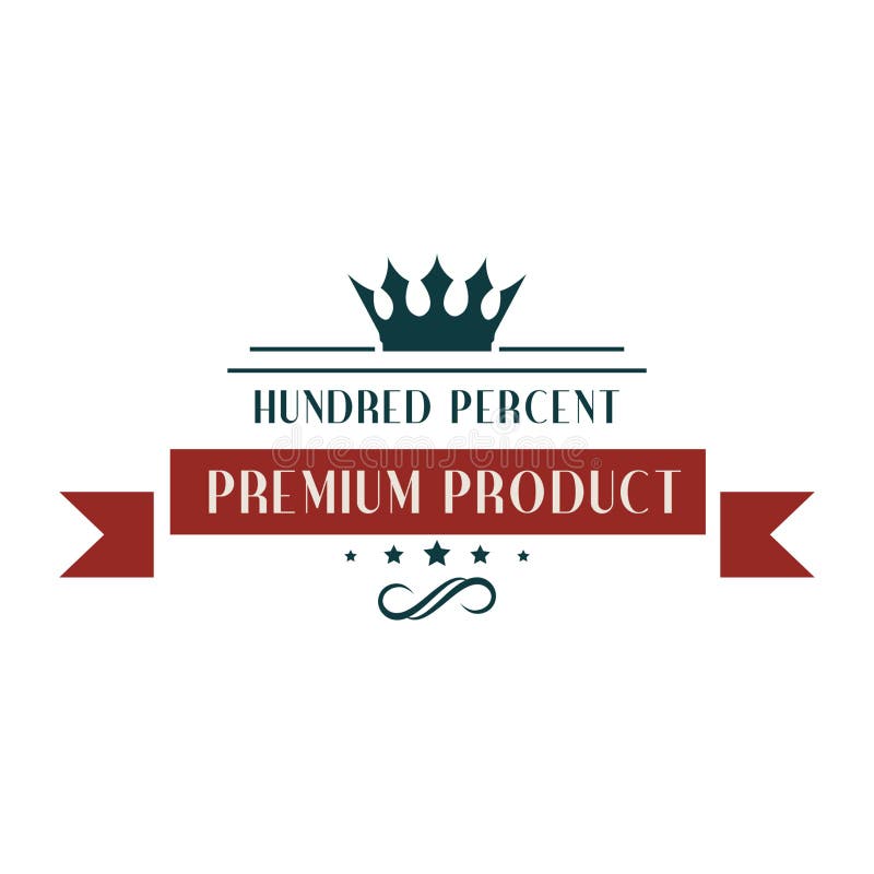 Product Label Design. Vector Illustration Decorative Design Stock ...