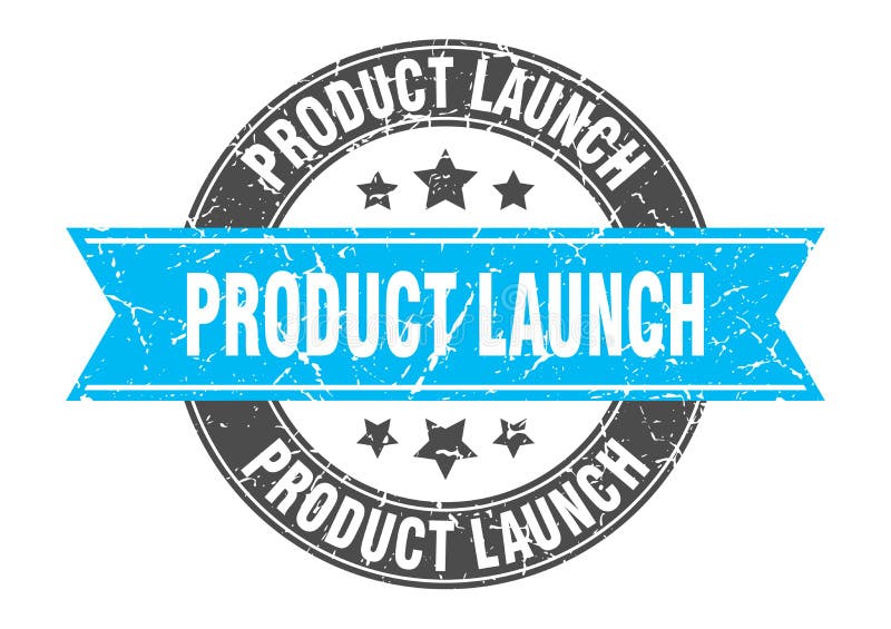 Product Launch Round Ribbon Isolated Label. Product Launch Sign Stock ...
