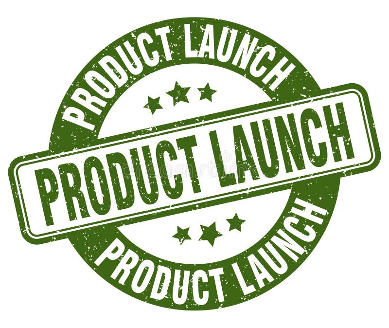 Product Launch Stamp. Product Launch Label. Round Grunge Sign Stock ...