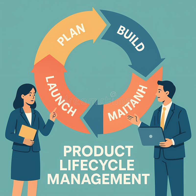 Lifecycle Management Plm System Stock Illustrations – 110 Lifecycle ...