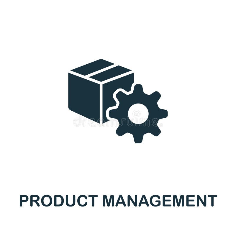 Product Management Icon. Monochrome Simple Marketing Strategy Icon for ... Product Management Icon. Monochrome Simple Marketing Strategy Icon for ...