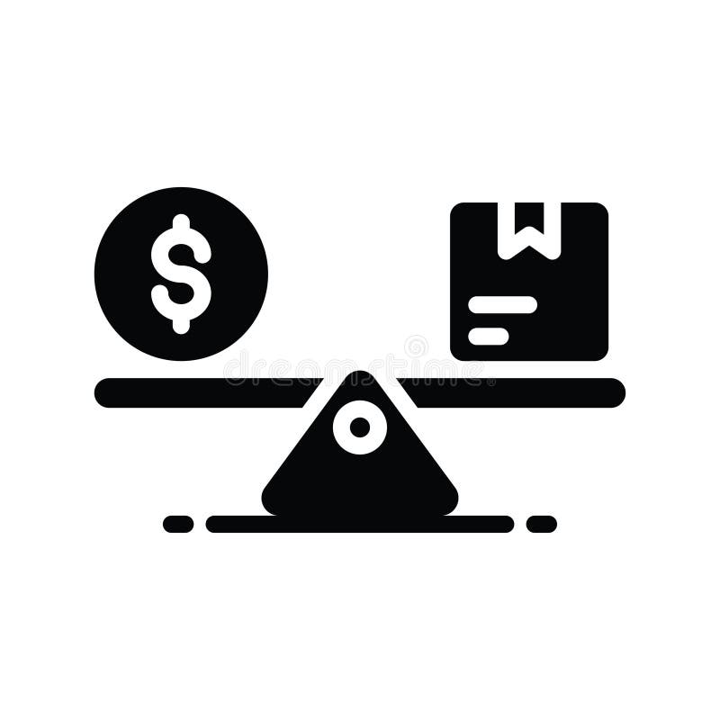 Stability Vector Solid Icon Design Illustration. Product Management ...