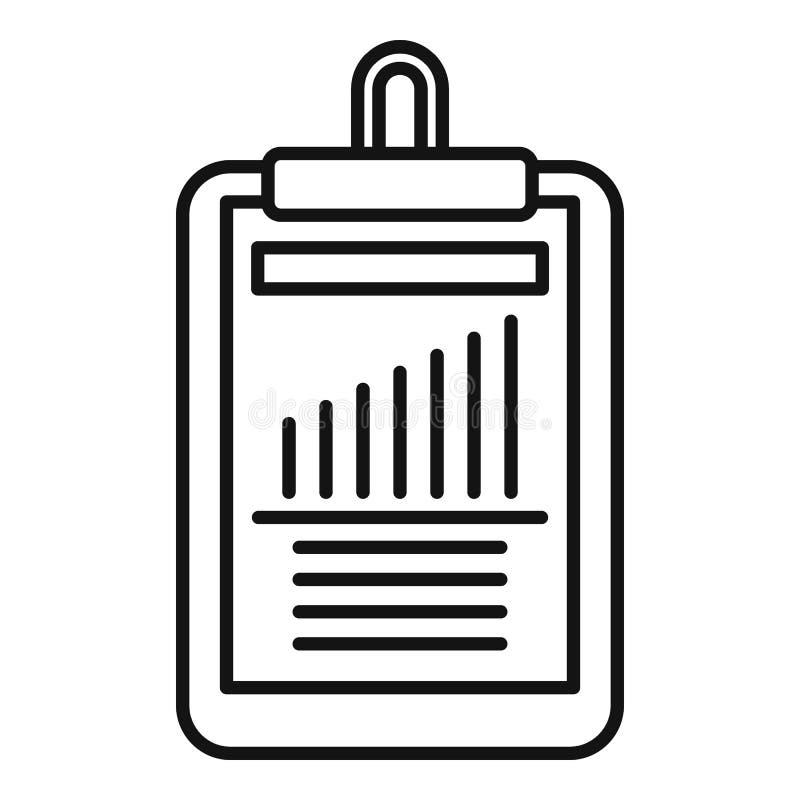 Manager Clipboard Icon, Simple Style Stock Vector - Illustration of ...