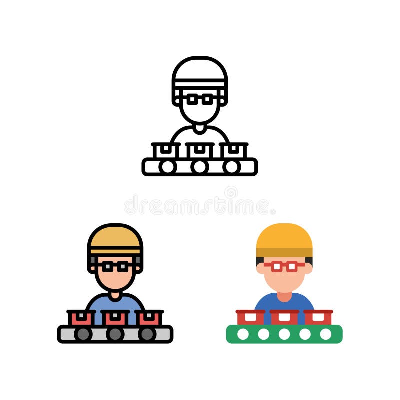 Product Manager Factory Check Product Plan, Logo, and Illustration ...