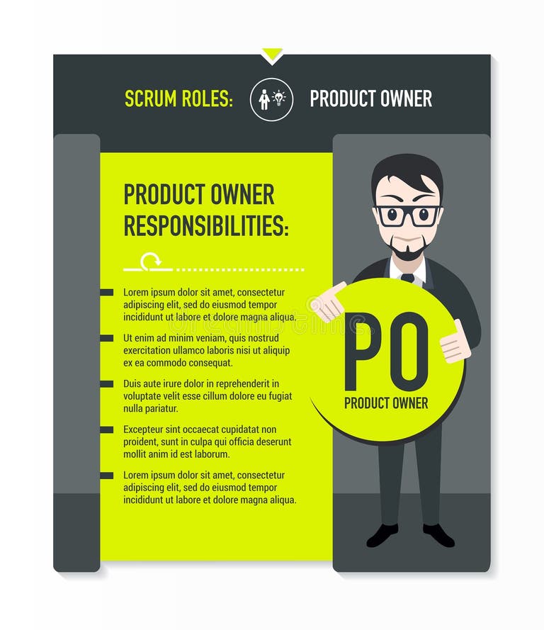 Product Owner Scrum Stock Illustrations – 186 Product Owner Scrum Stock ...