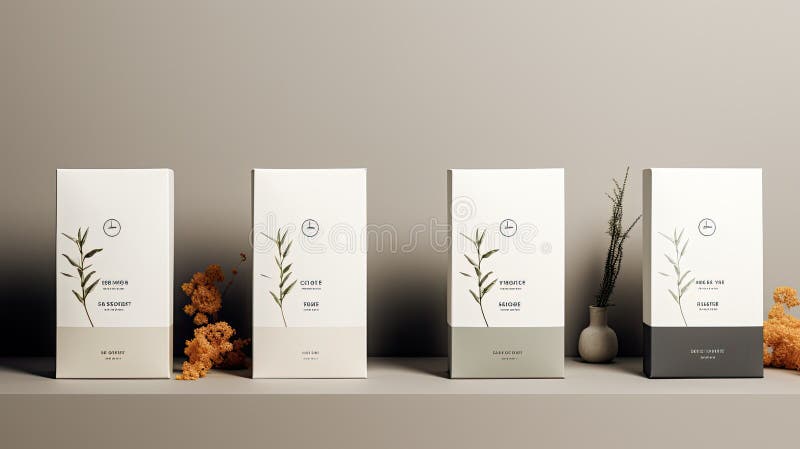Product Package Design Template Stock Illustration - Illustration of ...