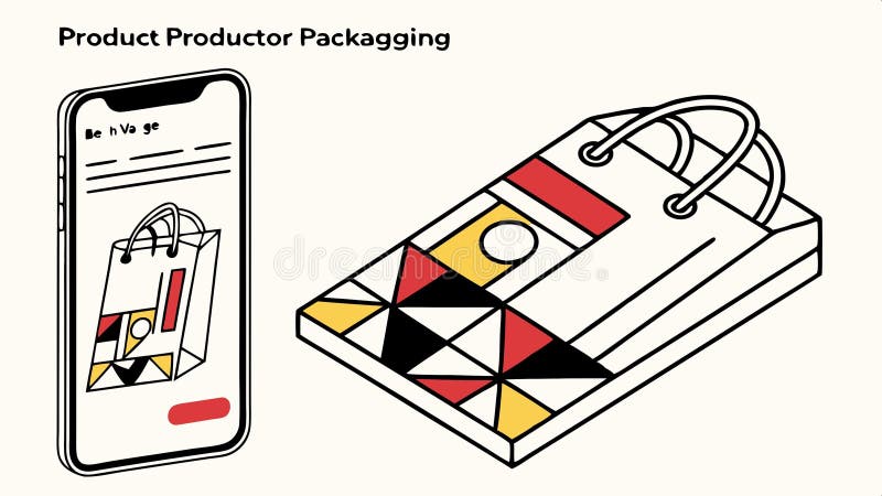 Product Packaging Illustration, Modern Design and Branding for Retail ...