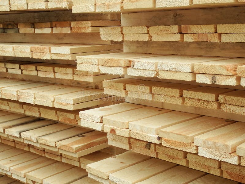 The product of pine boards stock image. Image of timber - 67704345