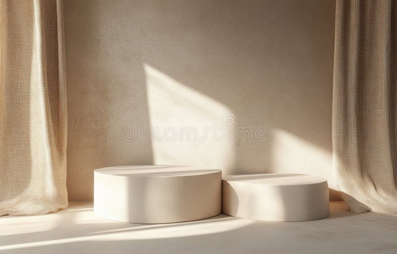 Product Podium - Two Podiums Stock Illustration - Illustration of ...